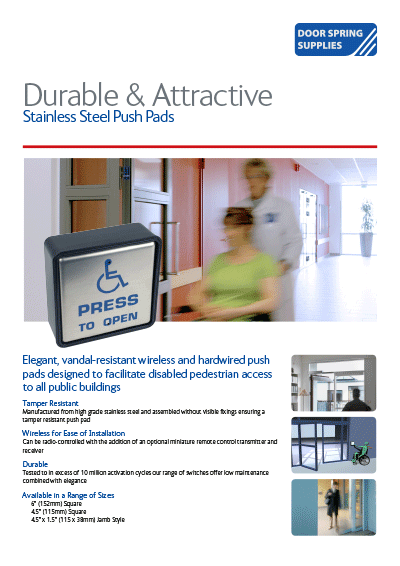 Auto doors and window controls from Door Spring Supplies Ltd. of ...